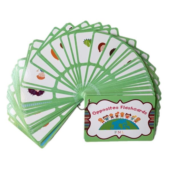 Jeu de cartes de vocabulaire anglais pour enfants - Un petit génie